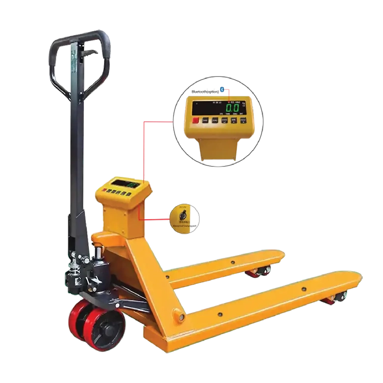 Electric Pallet Weighing Truck Scale | Portable Pallet Scales